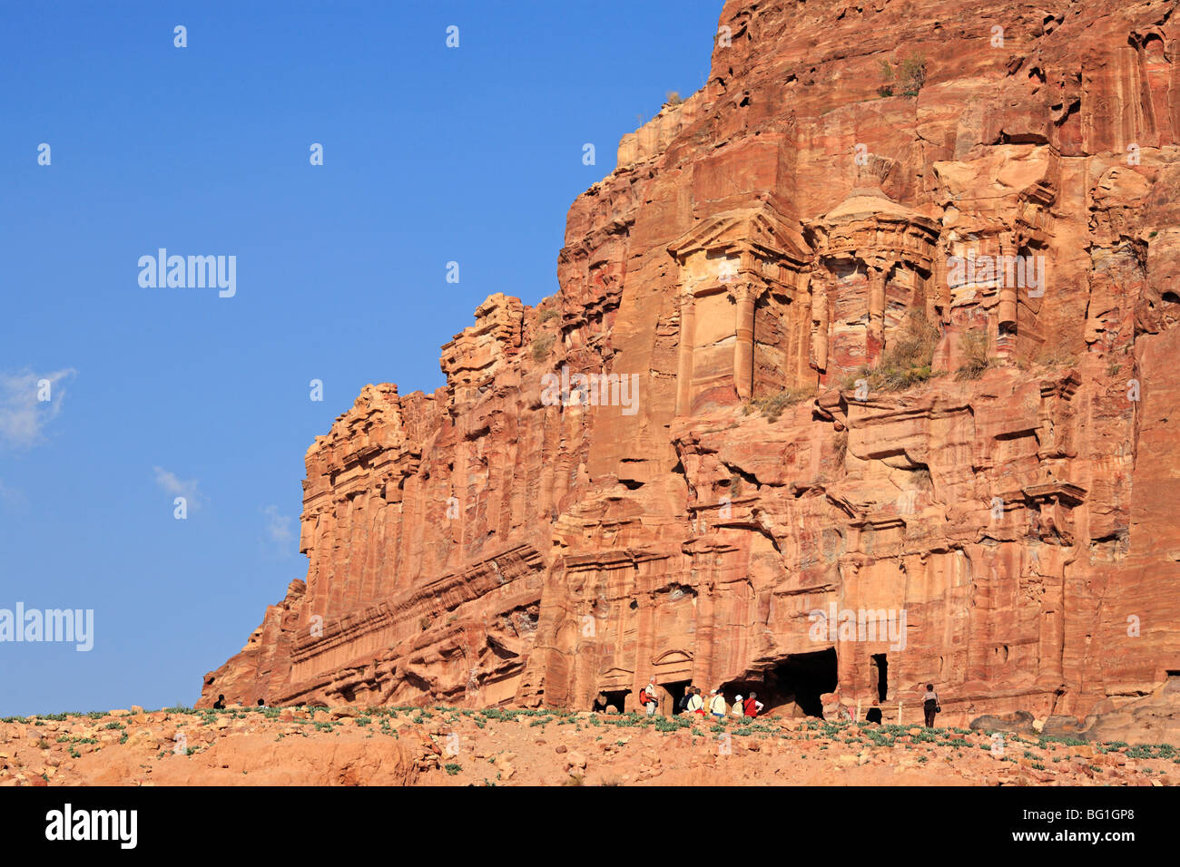 Ancient Nabatean city Petra, Jordan Stock Photo - Alamy
