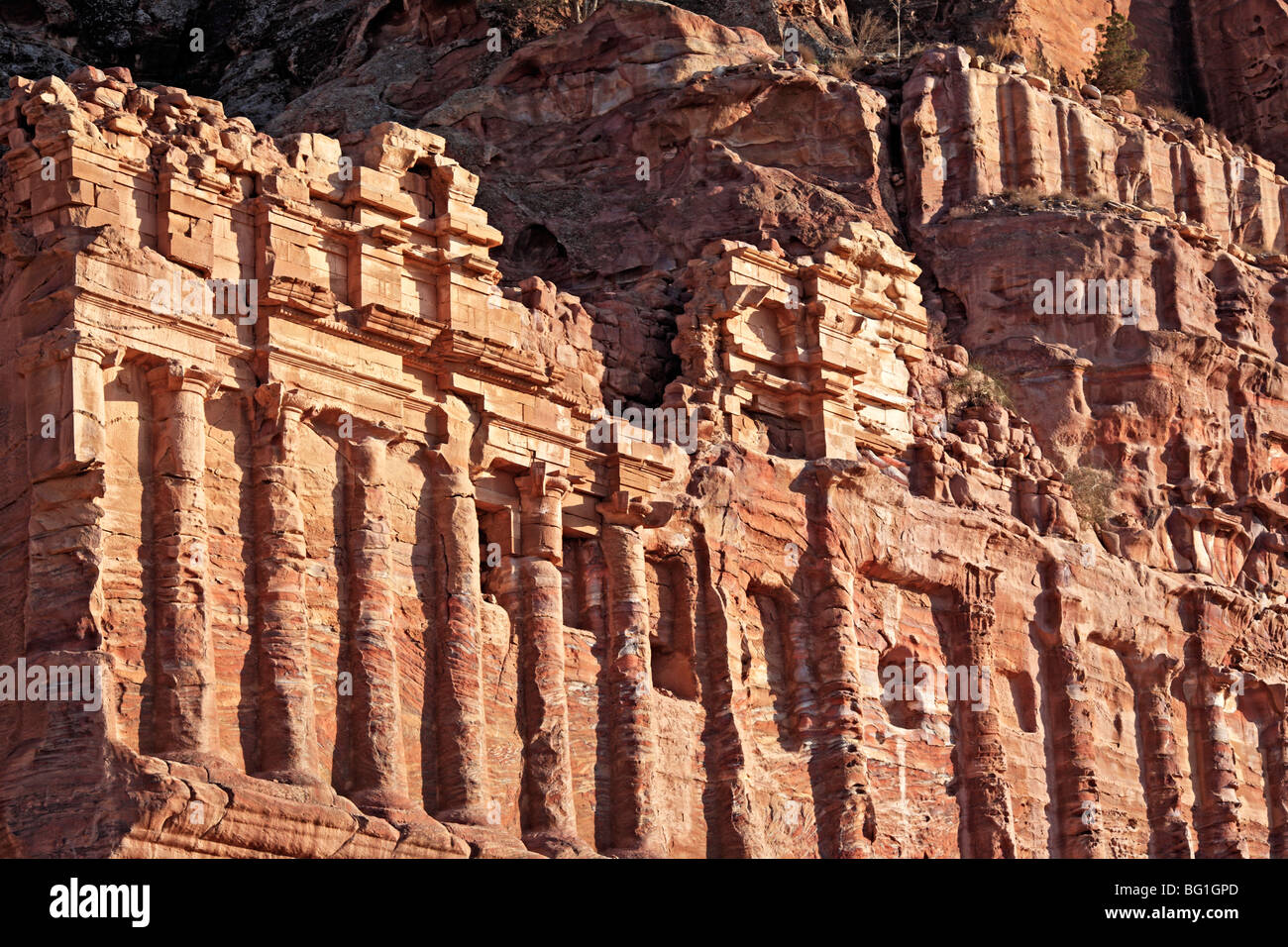 Ancient Nabatean city Petra, Jordan Stock Photo - Alamy