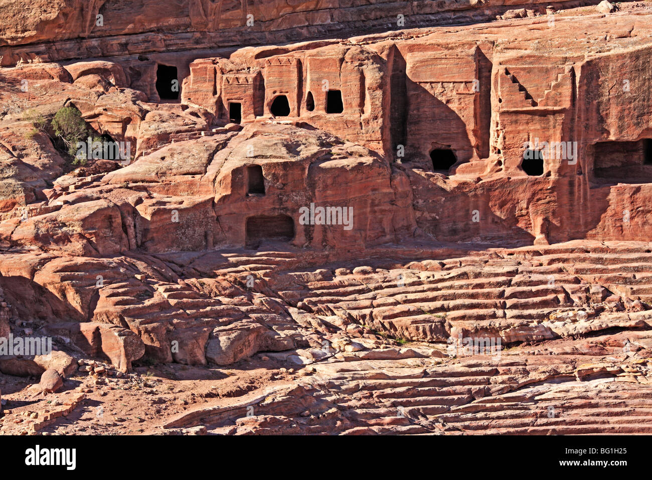 Ancient Nabatean city Petra, Jordan Stock Photo - Alamy