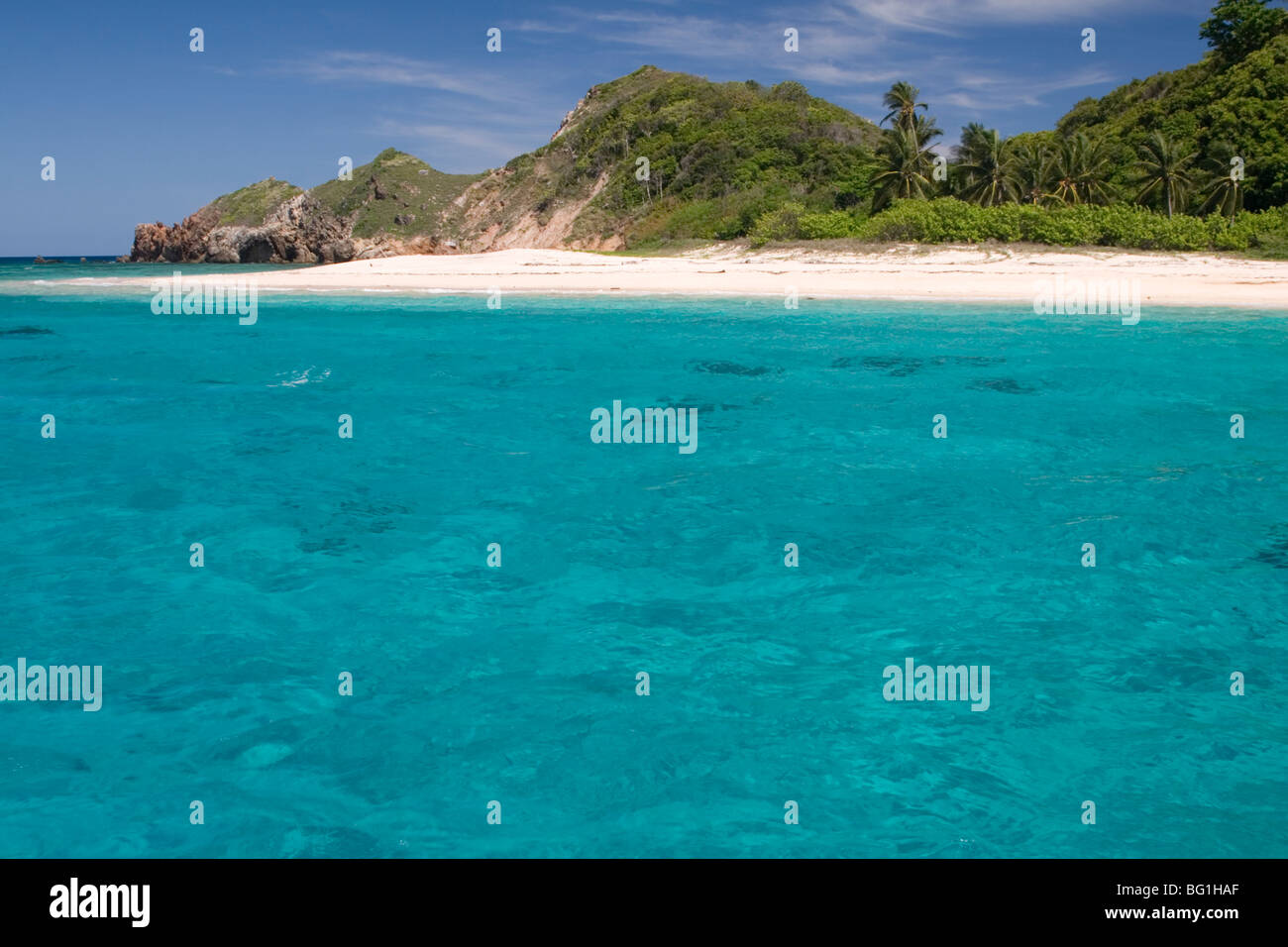 Pristine tropical beaches grace many of the Calamian Islands in Palawan ...