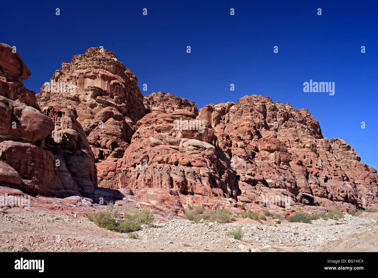 Ancient Nabatean city Petra, Jordan Stock Photo - Alamy