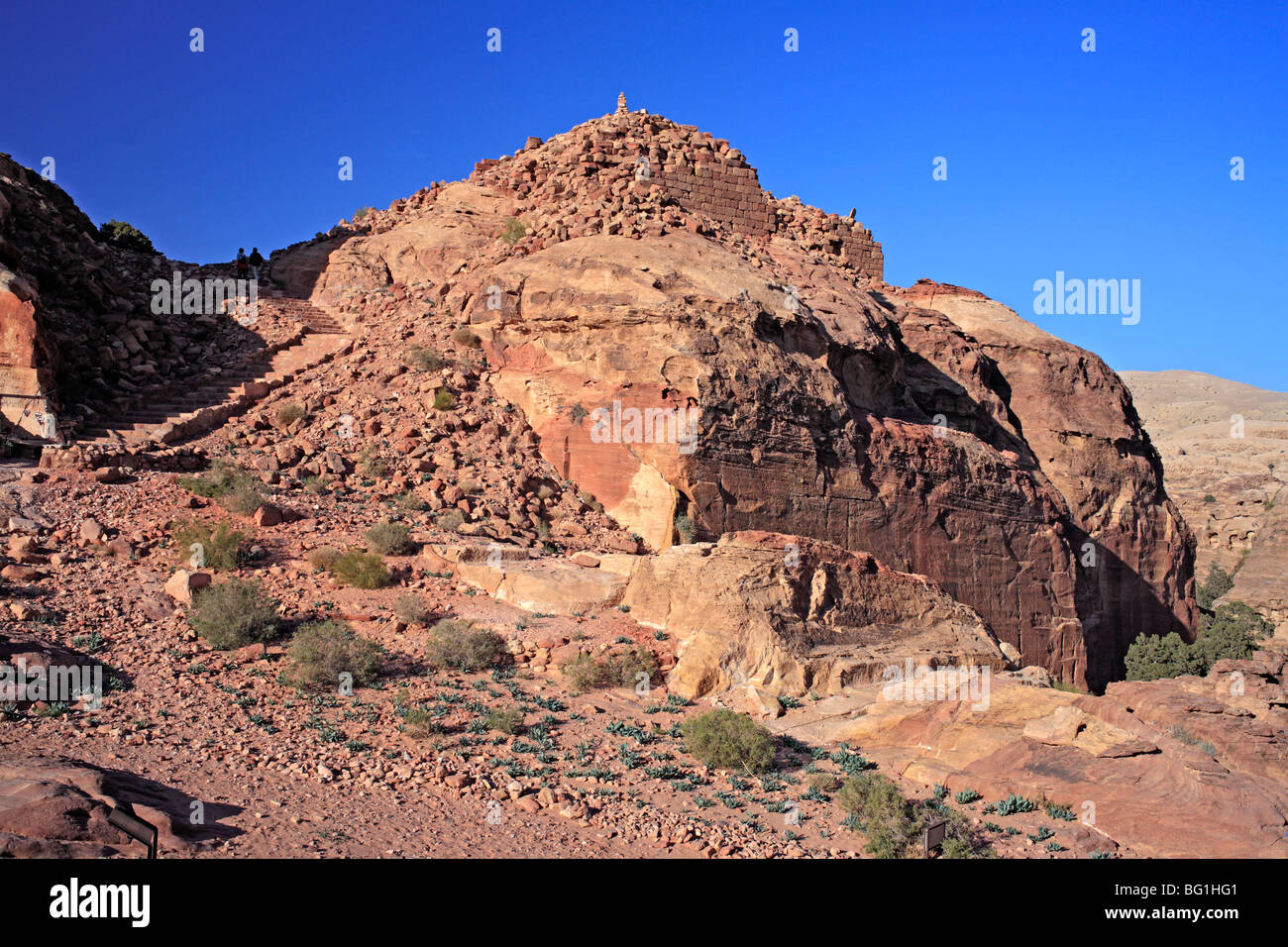 Ancient Nabatean city Petra, Jordan Stock Photo - Alamy