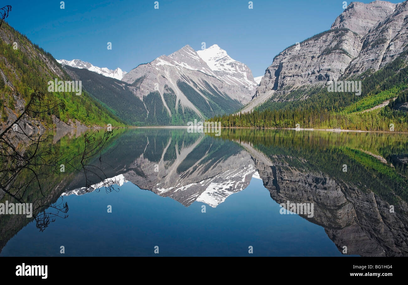 McKinney Lake, Mount Robson Provincial Park, Jasper, Alberta, Canada ...