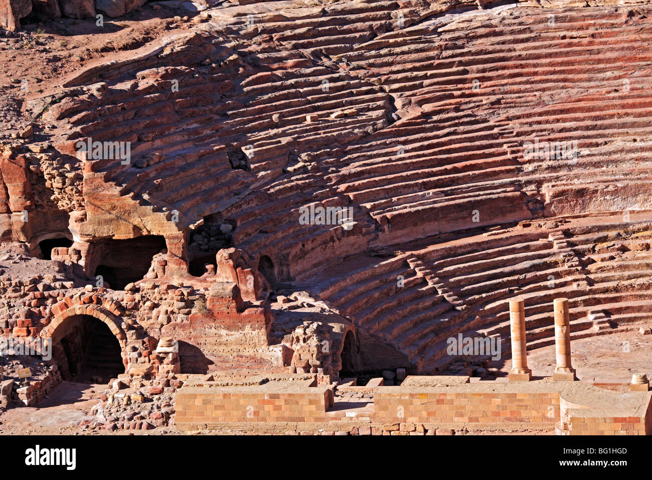 Ancient Nabatean city Petra, Jordan Stock Photo - Alamy