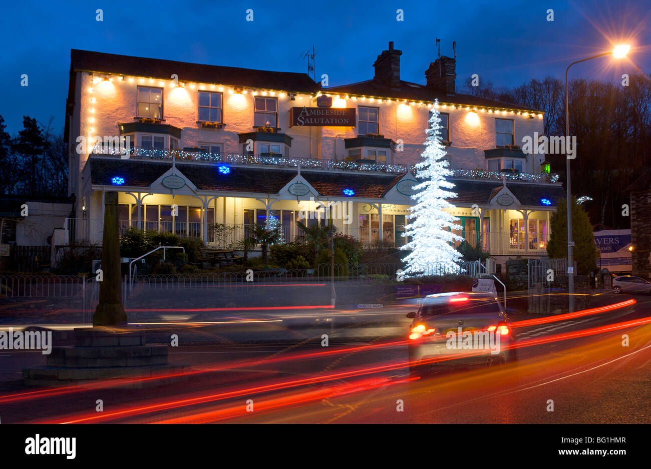 The Salutation Hotel, Ambleside, Cumbria, England UK Stock Photo - Alamy