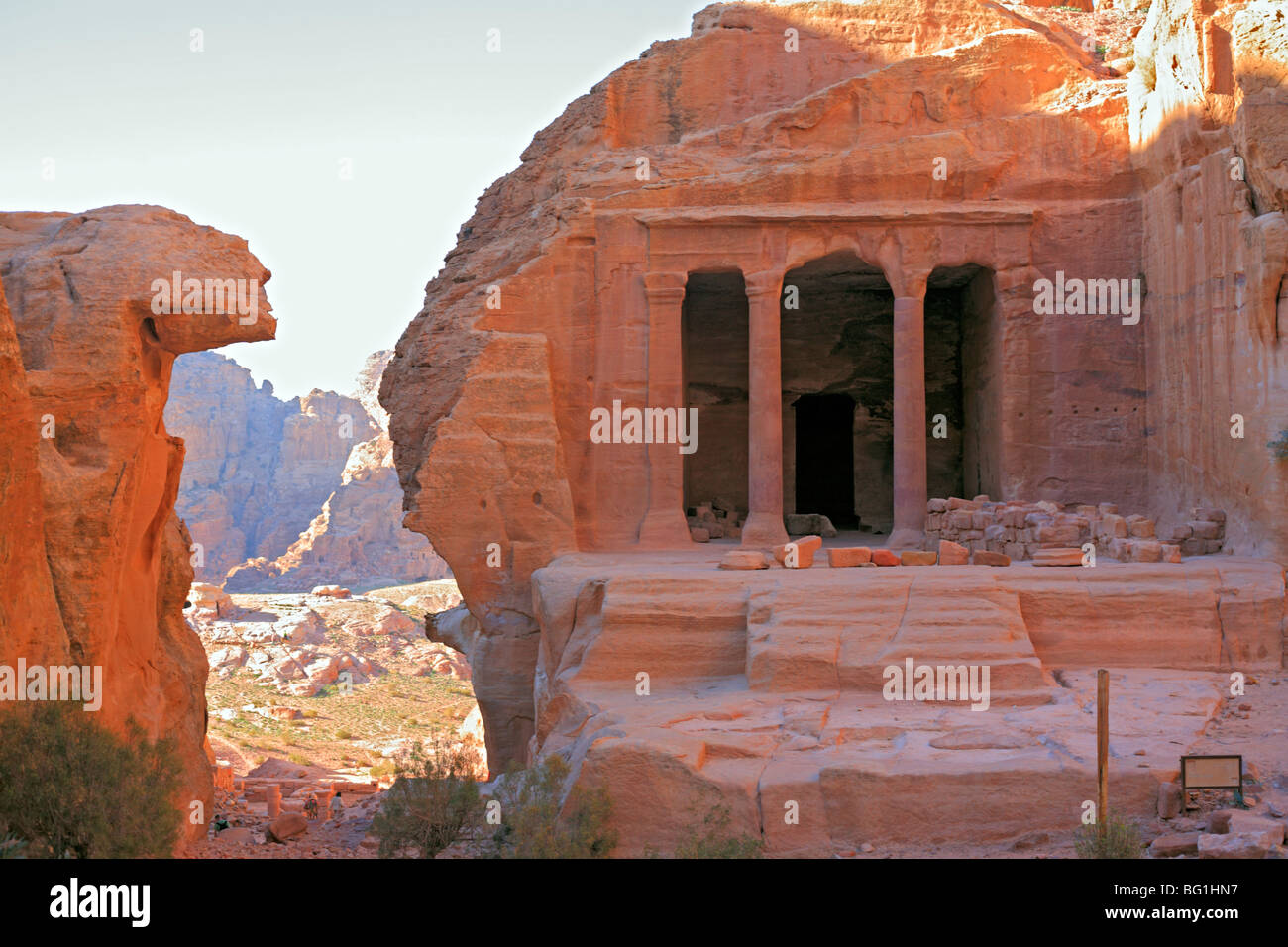 Ancient Nabatean city Petra, Jordan Stock Photo - Alamy