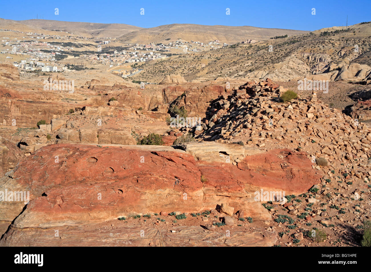 Ancient Nabatean city Petra, Jordan Stock Photo - Alamy