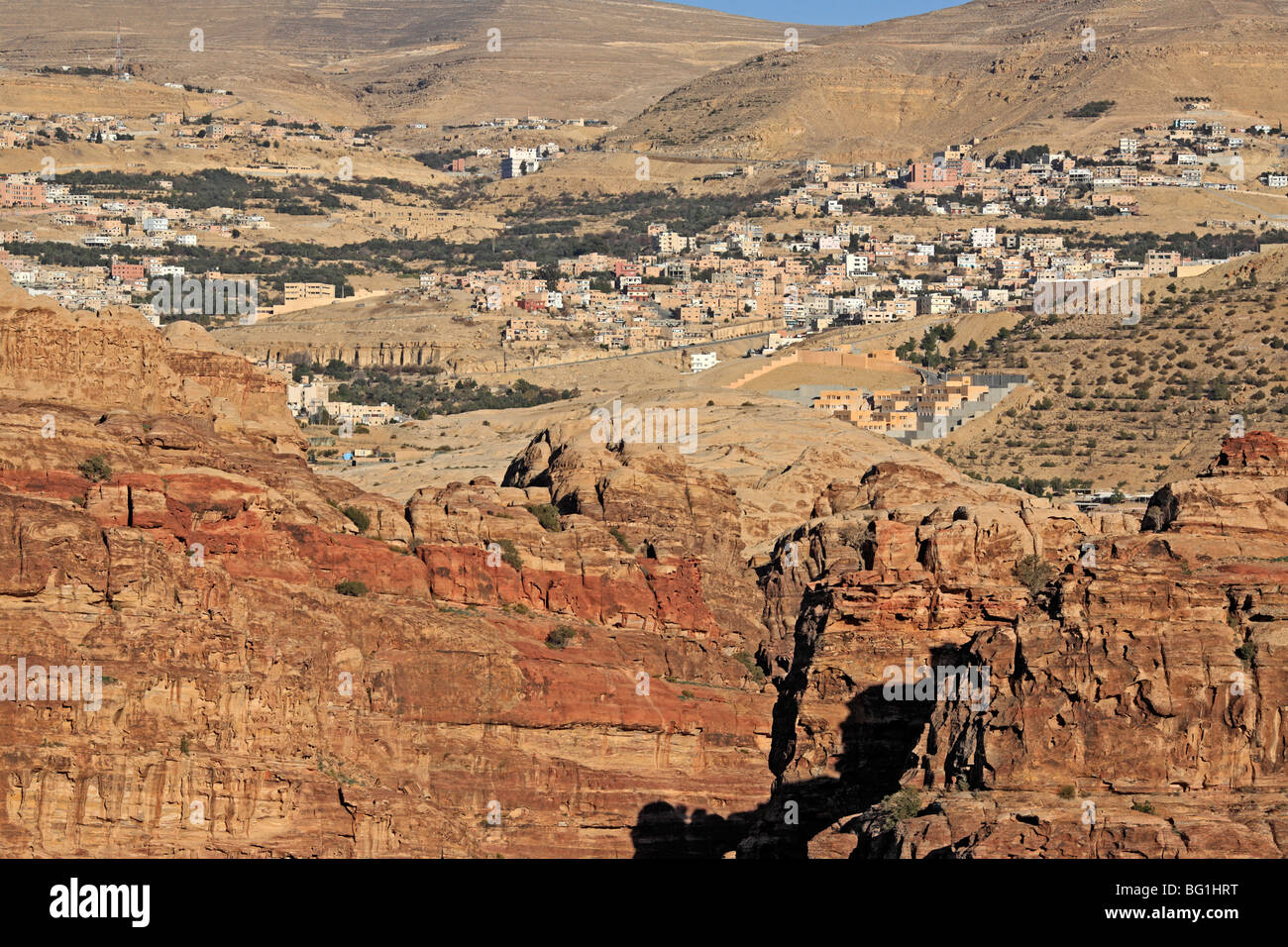 Ancient Nabatean city Petra, Jordan Stock Photo - Alamy