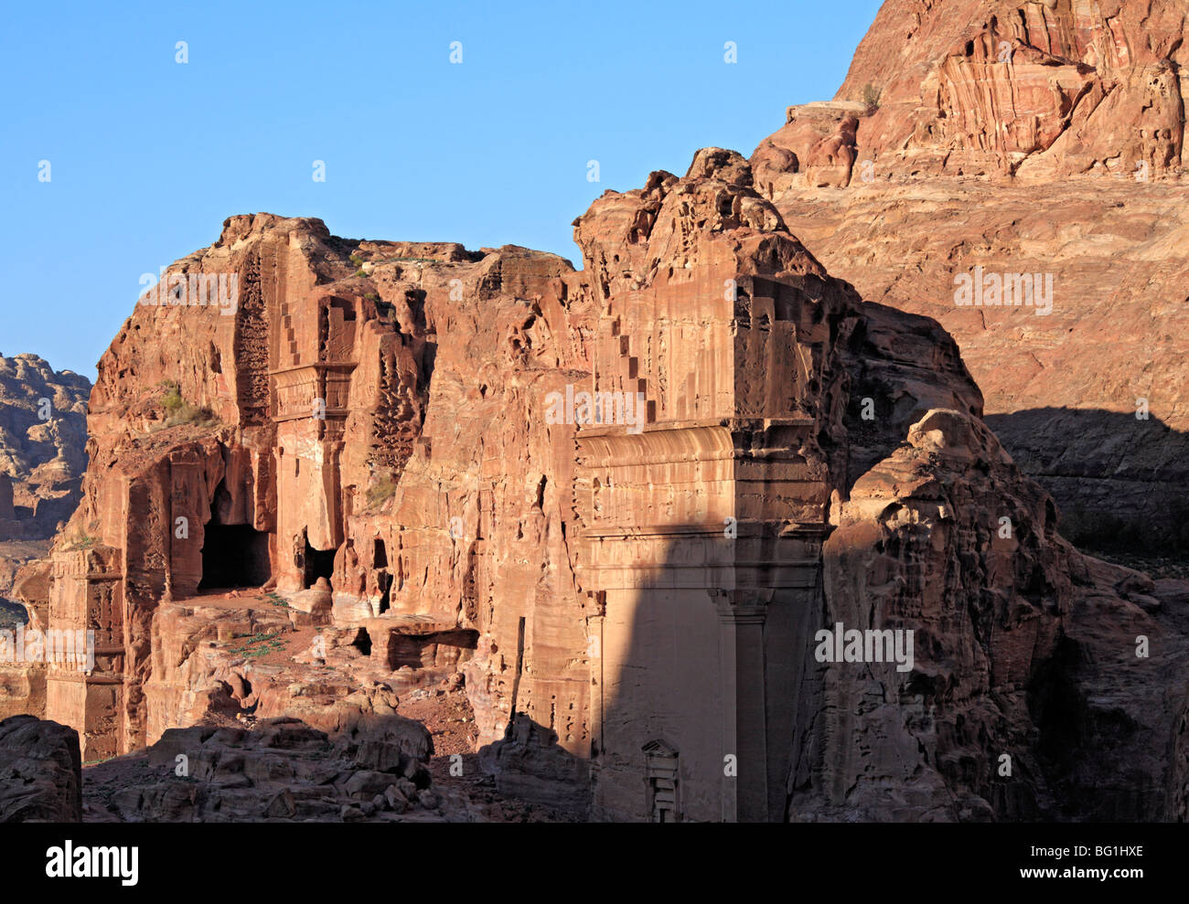 Ancient Nabatean city Petra, Jordan Stock Photo - Alamy