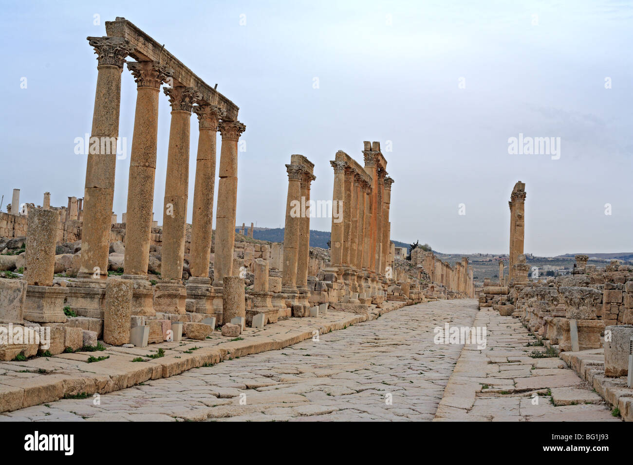 Ancient city of Jerash (Gerasa), Jordan Stock Photo - Alamy