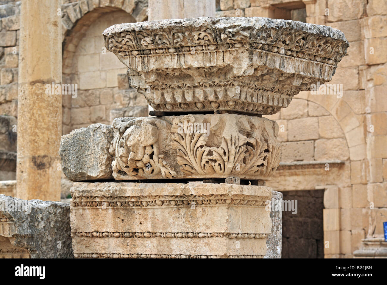 Ancient city of Jerash (Gerasa), Jordan Stock Photo - Alamy