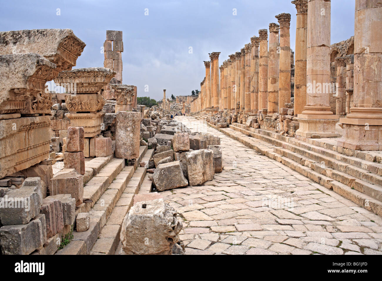 Ancient city of Jerash (Gerasa), Jordan Stock Photo - Alamy