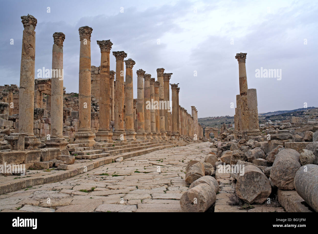 Ancient city of Jerash (Gerasa), Jordan Stock Photo - Alamy