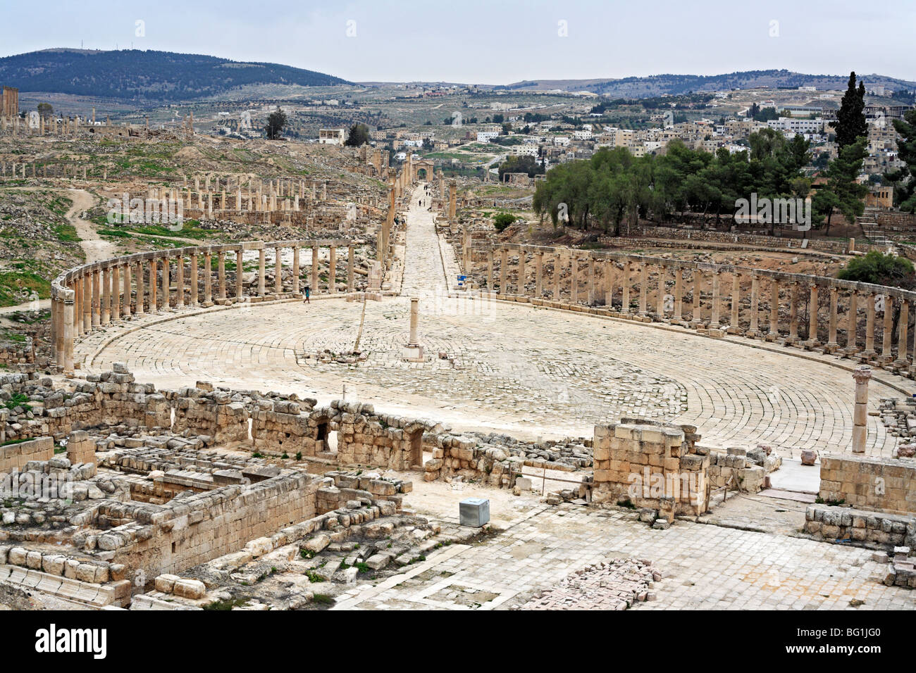 Ancient city of Jerash (Gerasa), Jordan Stock Photo - Alamy