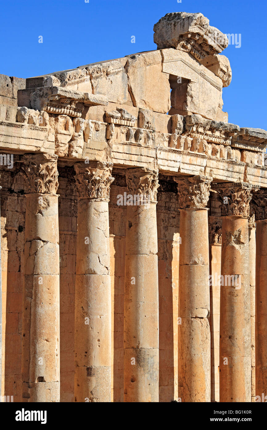 Temple of Bacchus, Baalbek, Bekaa Valley, Lebanon Stock Photo - Alamy