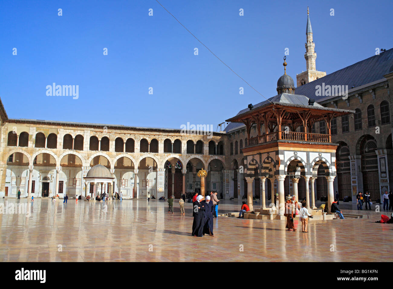 Damascus Mosque Skyline High Resolution Stock Photography and Images ...