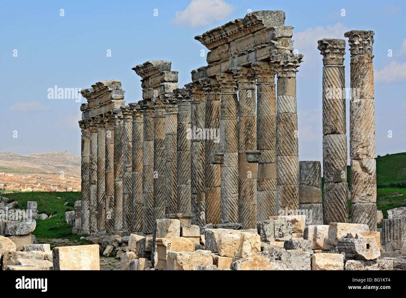 Ancient city Apamea (Apameia, Afamia), Syria Stock Photo - Alamy