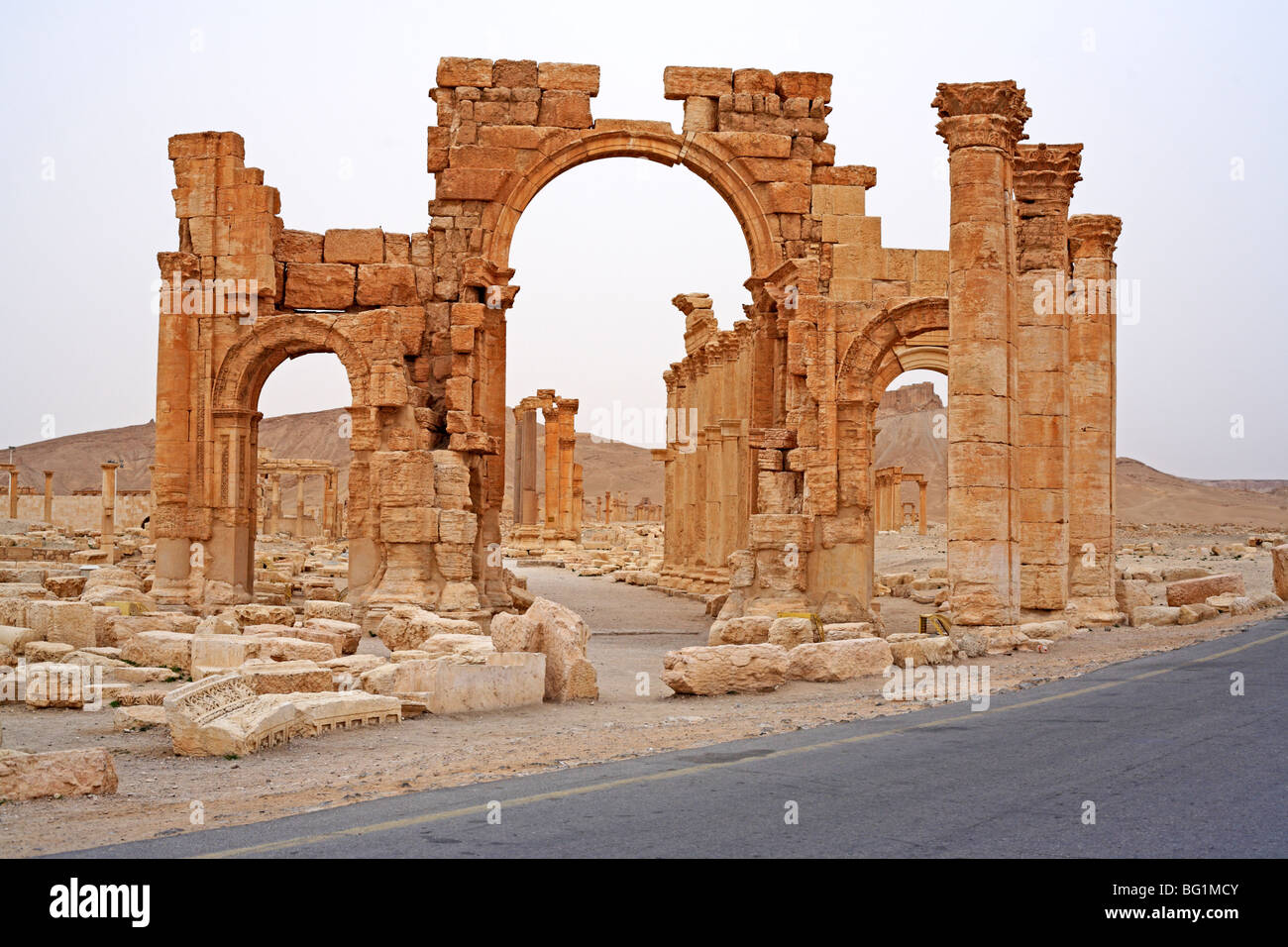 Palmyra (Tadmur‎), Syria Stock Photo - Alamy