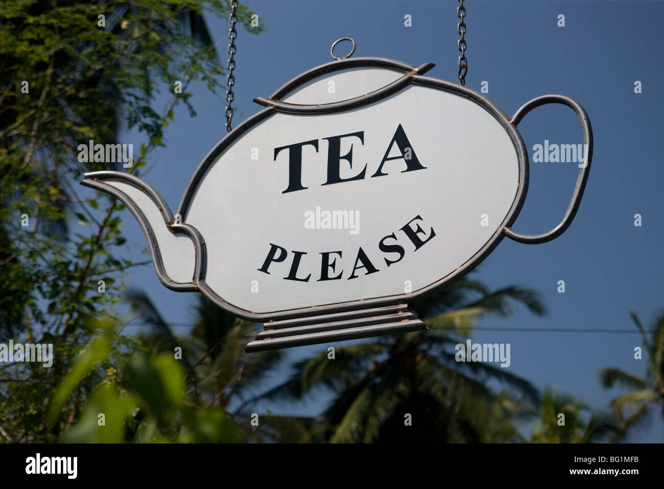 Tea sign, Galle, Sri Lanka Stock Photo - Alamy