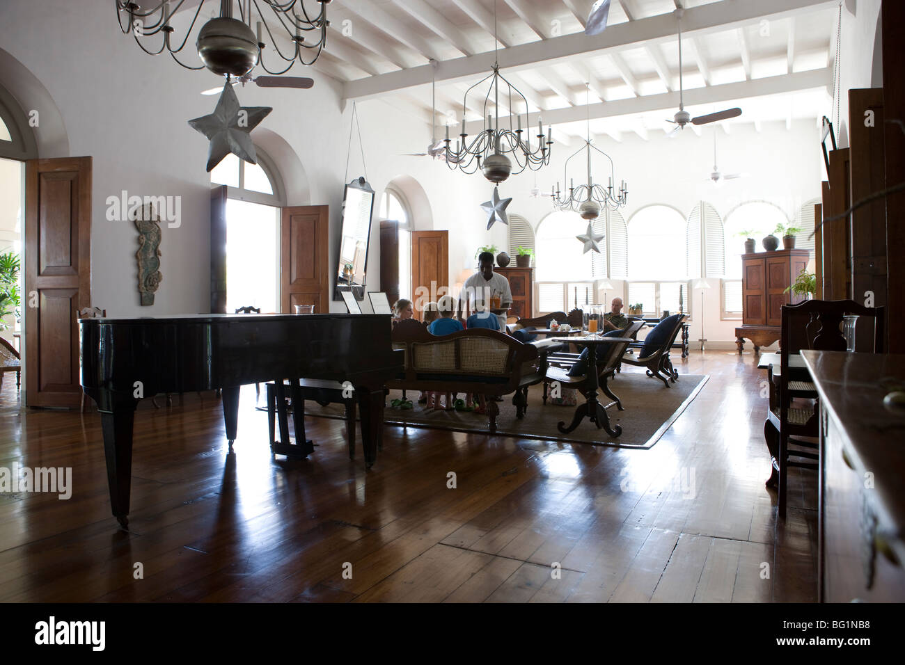 Amangalla Hotel, Galle Fort, Sri Lanka Stock Photo - Alamy