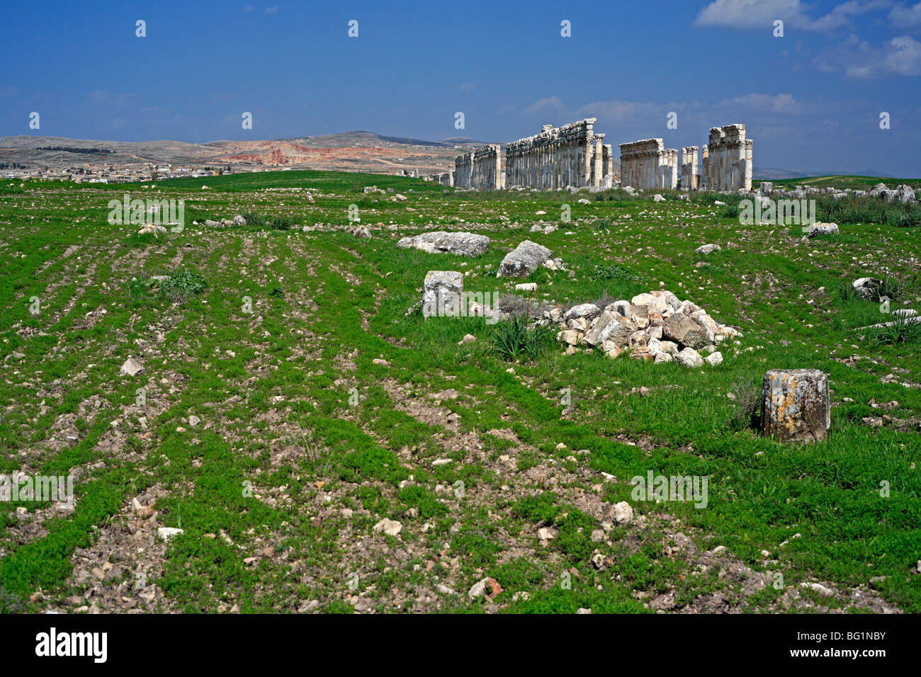 Ancient city Apamea (Apameia, Afamia), Syria Stock Photo - Alamy