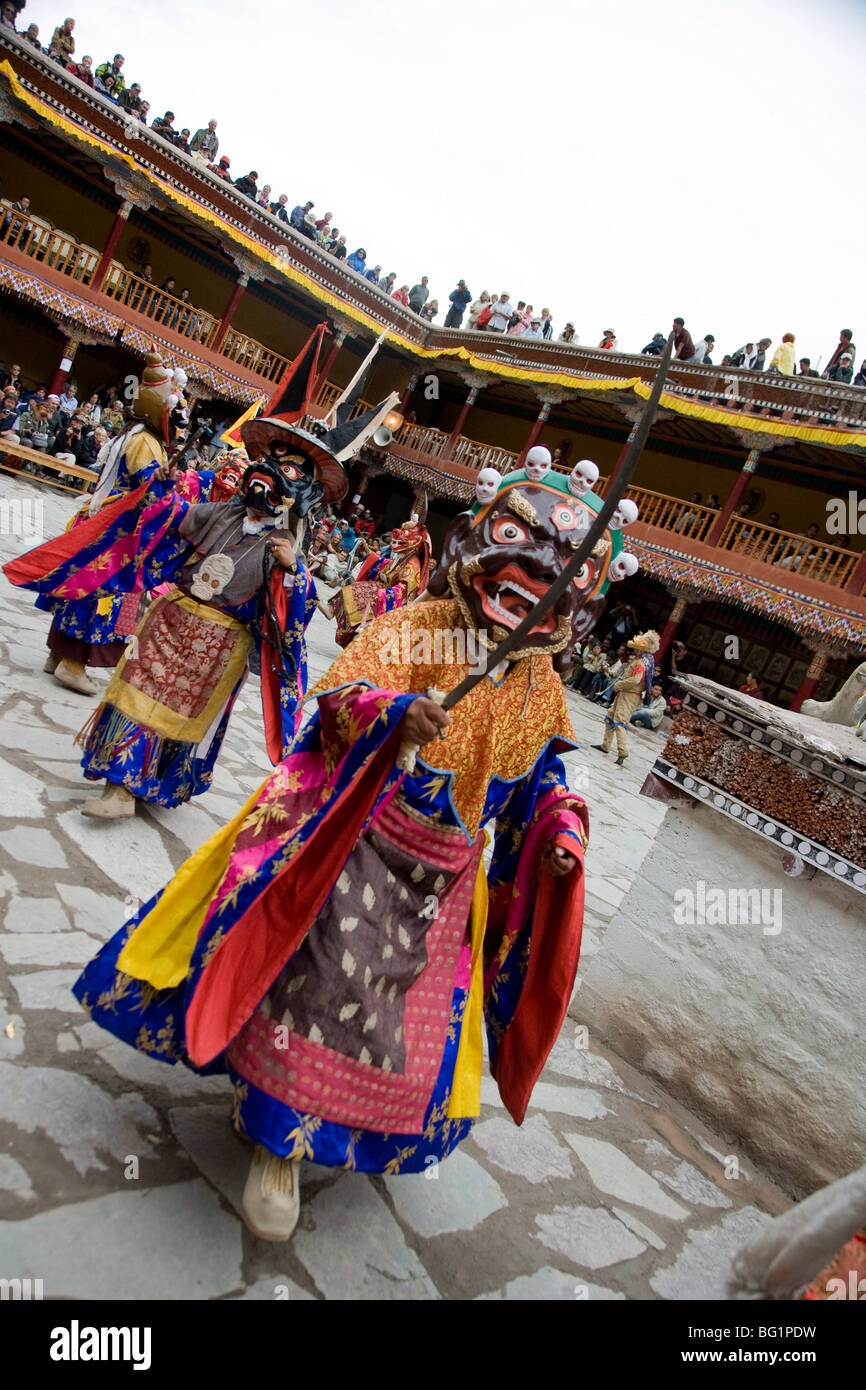 Hemis Festival, Lama dancing, Ladakh, India, Asia Stock Photo - Alamy