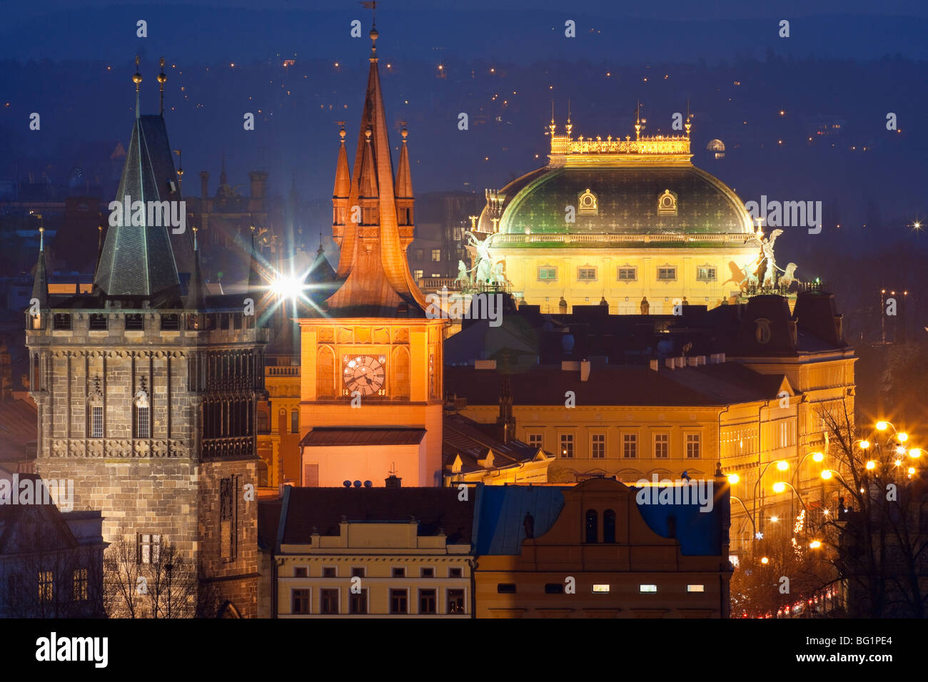 Spire towers hi-res stock photography and images - Alamy