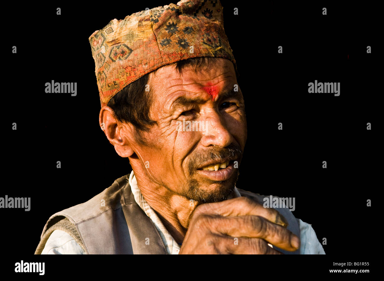 Nepali portraits hi-res stock photography and images - Alamy