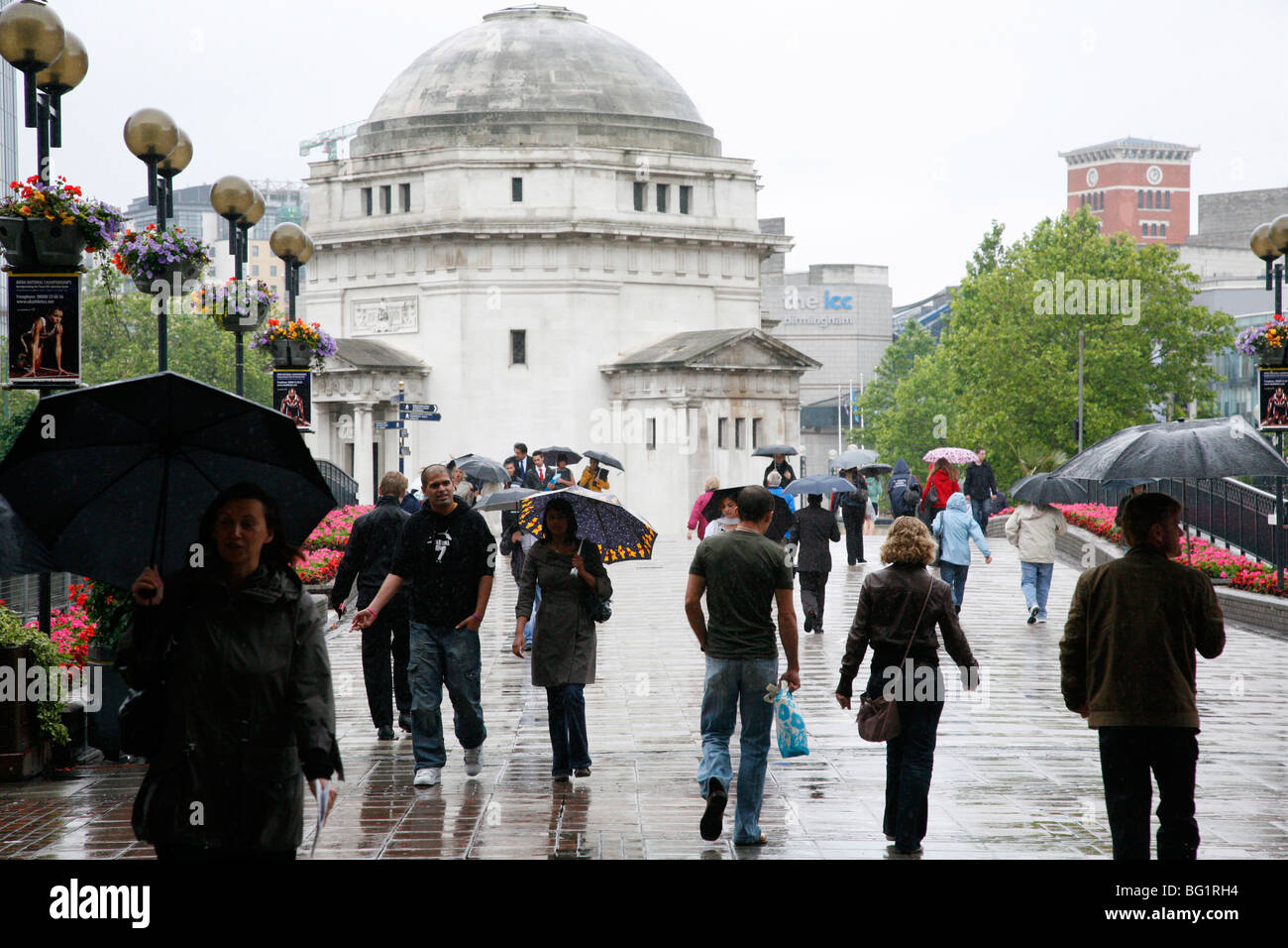 Rainy day, Birmingham, England, United Kingdom, Europe Stock Photo - Alamy