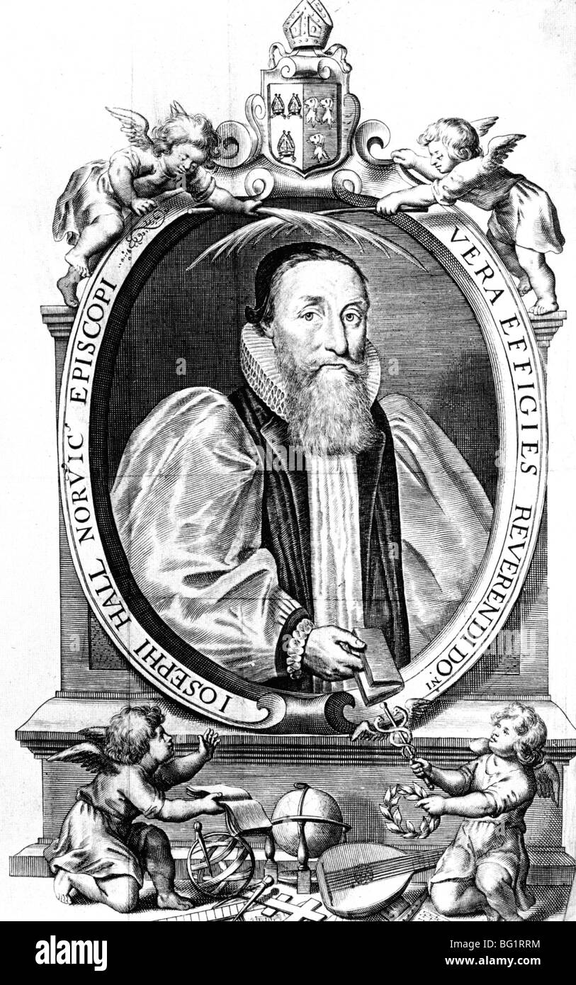 BISHOP JOSEPH HALL - English prelate and writer (1574-1656 Stock Photo ...