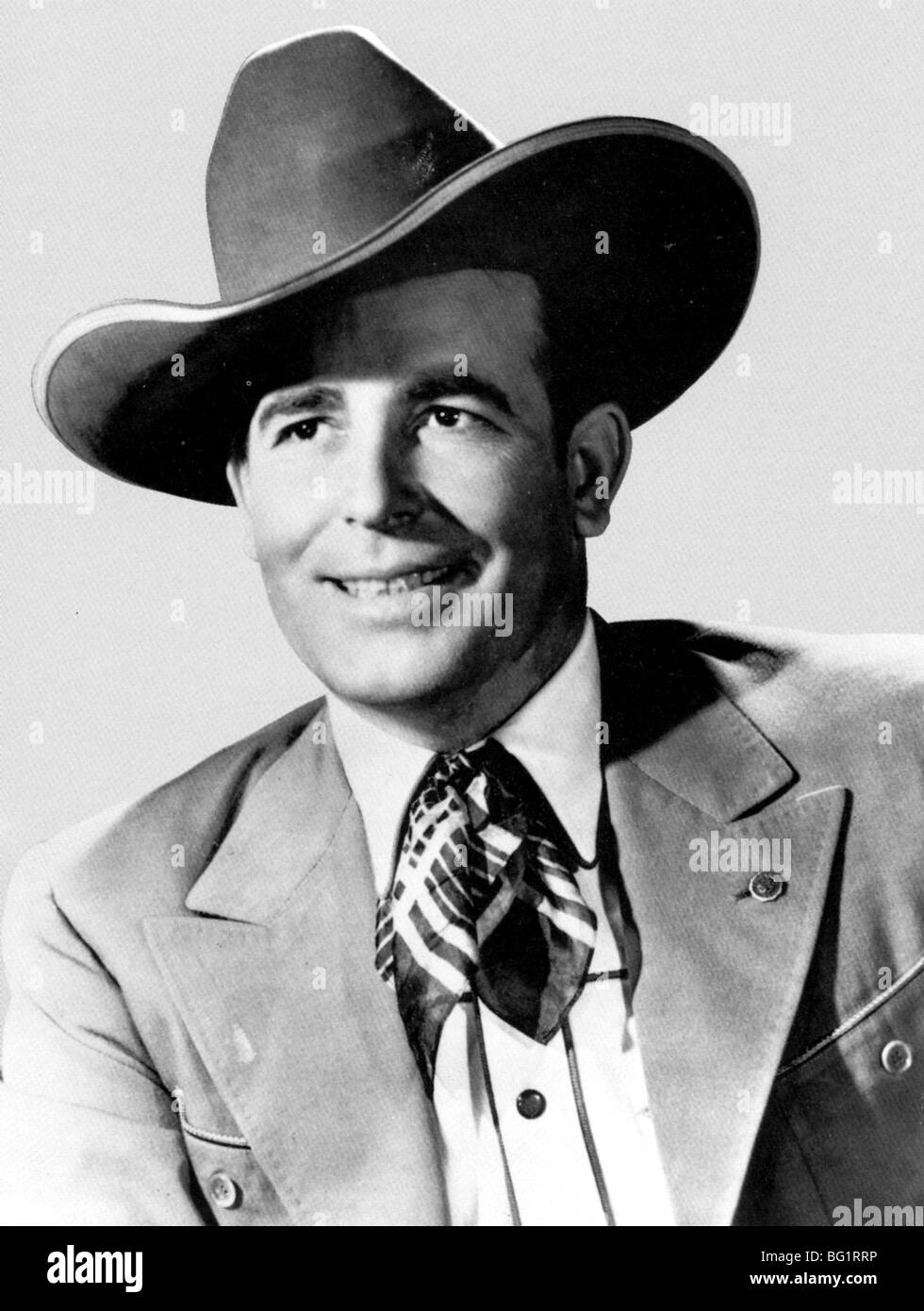 Singer with cowboy hat Black and White Stock Photos & Images - Alamy