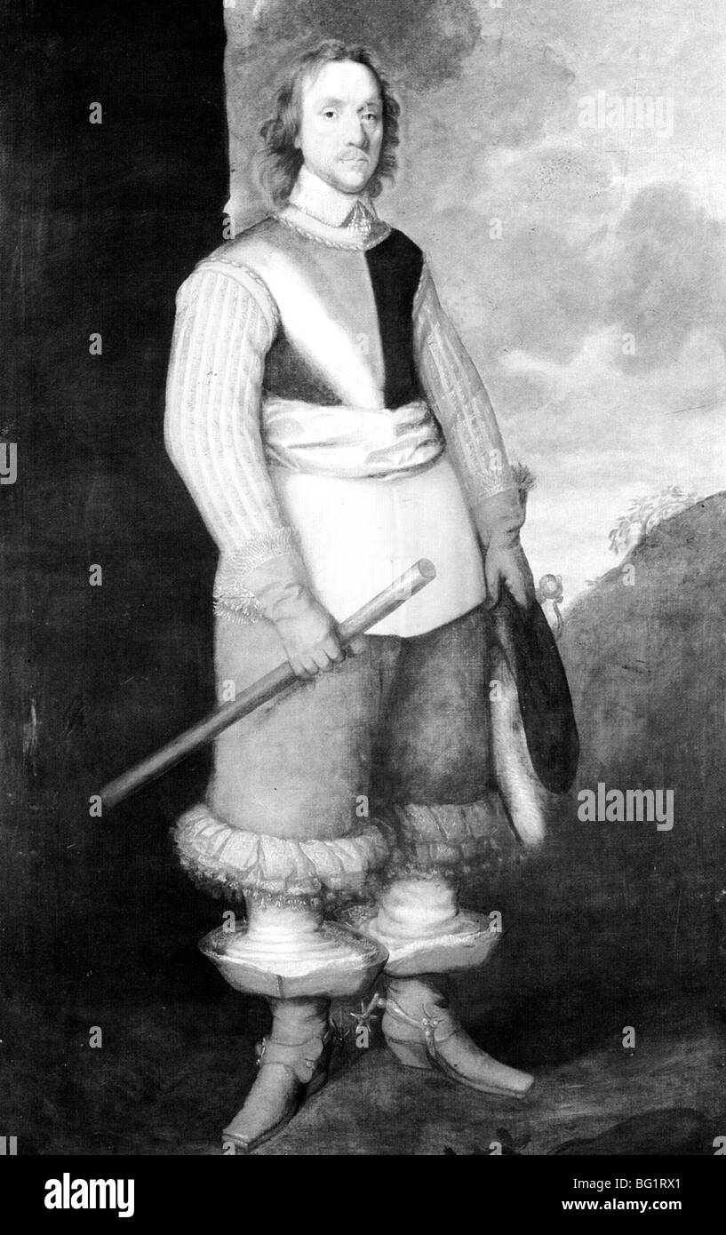 Oliver cromwell Black and White Stock Photos & Images - Alamy