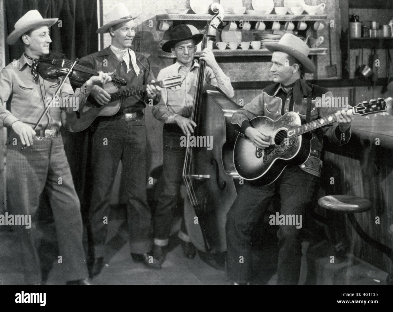 JIMMY WAKELY US Country musician at right Stock Photo - Alamy