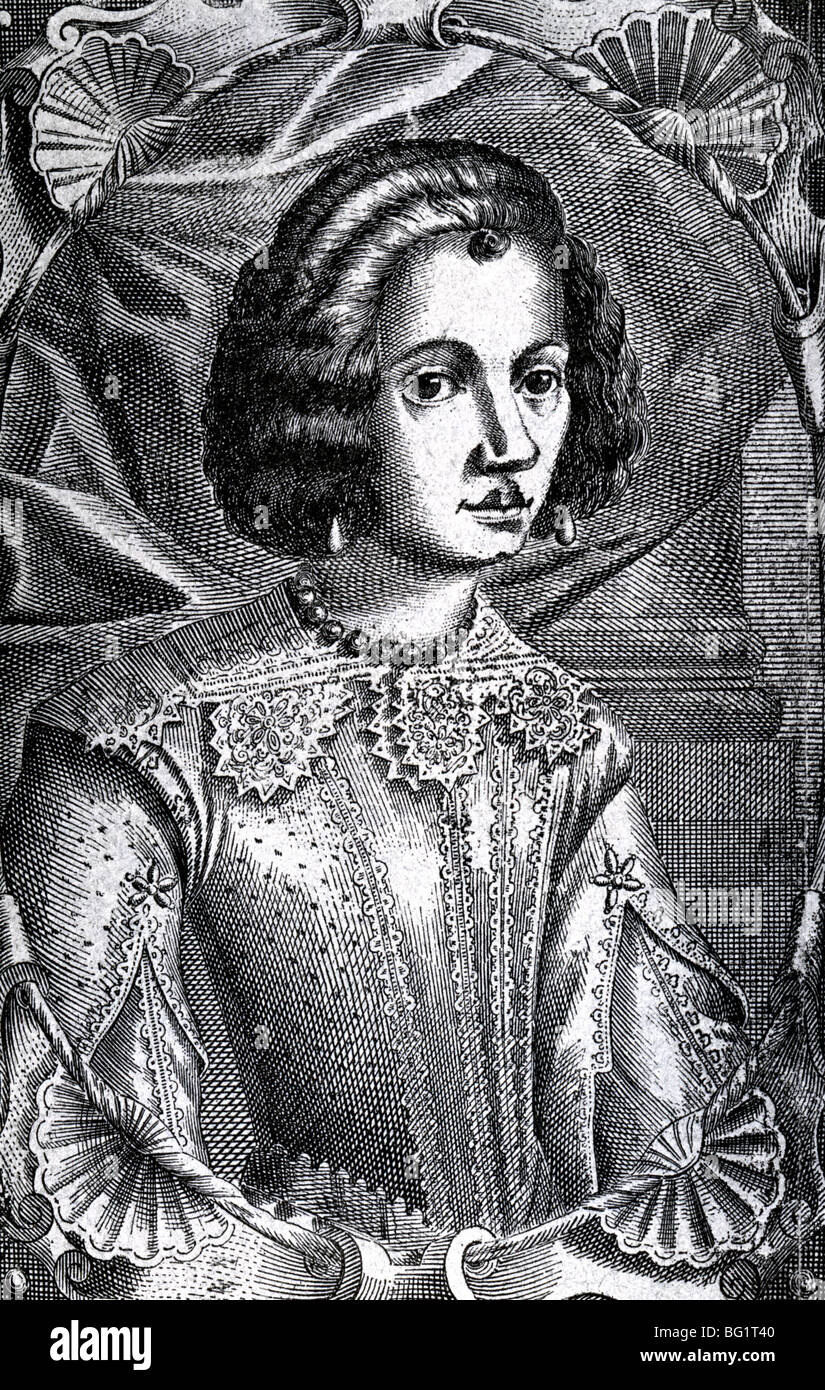 LEONORA BARONI - Italian singer and musician (1611-1670 Stock Photo - Alamy