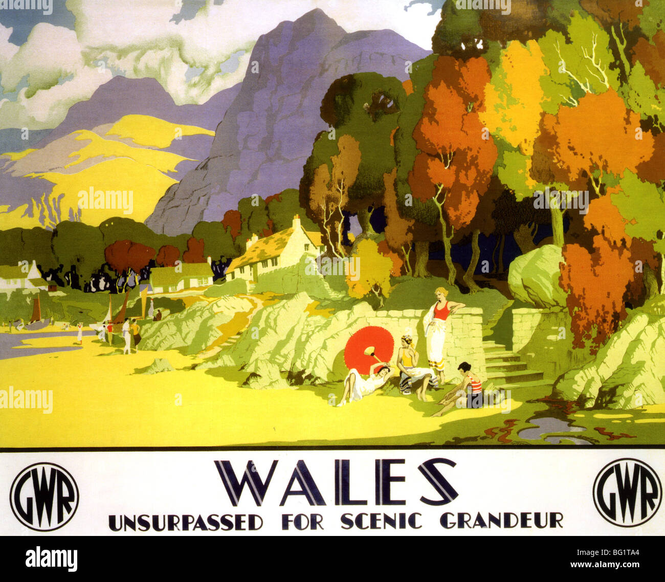 Gwr wales poster hi-res stock photography and images - Alamy