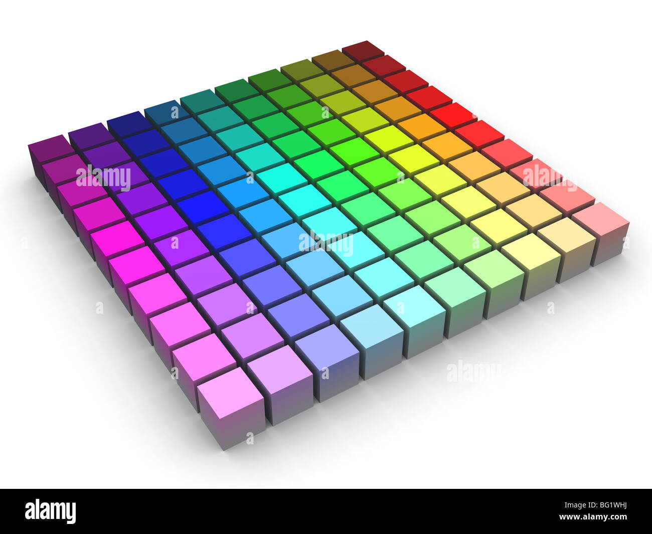 Palette of blocks Cut Out Stock Images & Pictures - Alamy
