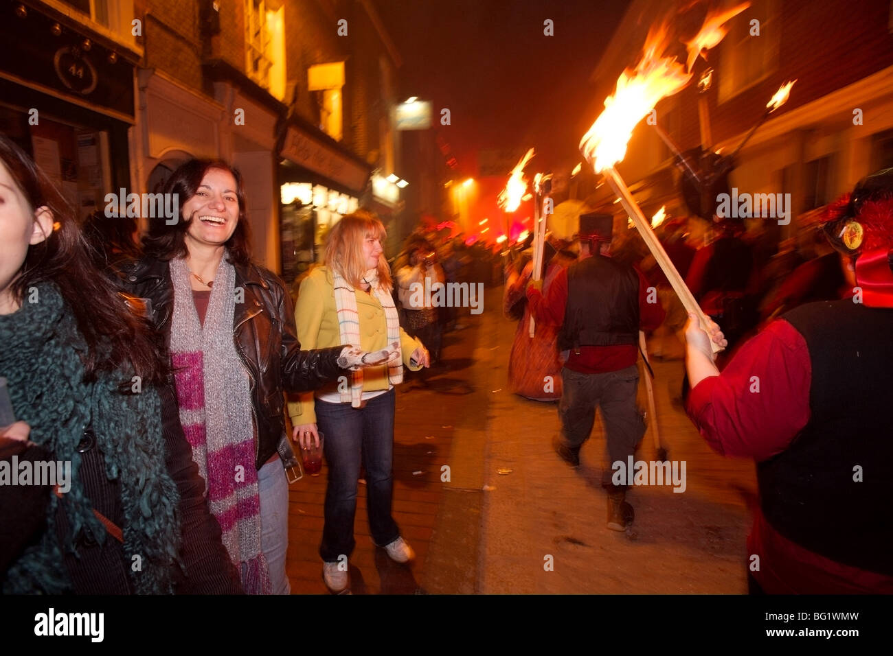 Bonfire Night (Guy Fawkes Night) Lewes, Sussex, England Stock Photo - Alamy