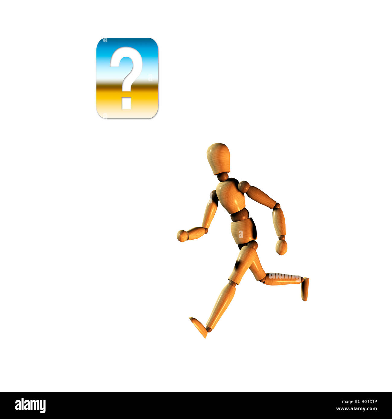 Man question mark hi-res stock photography and images - Alamy