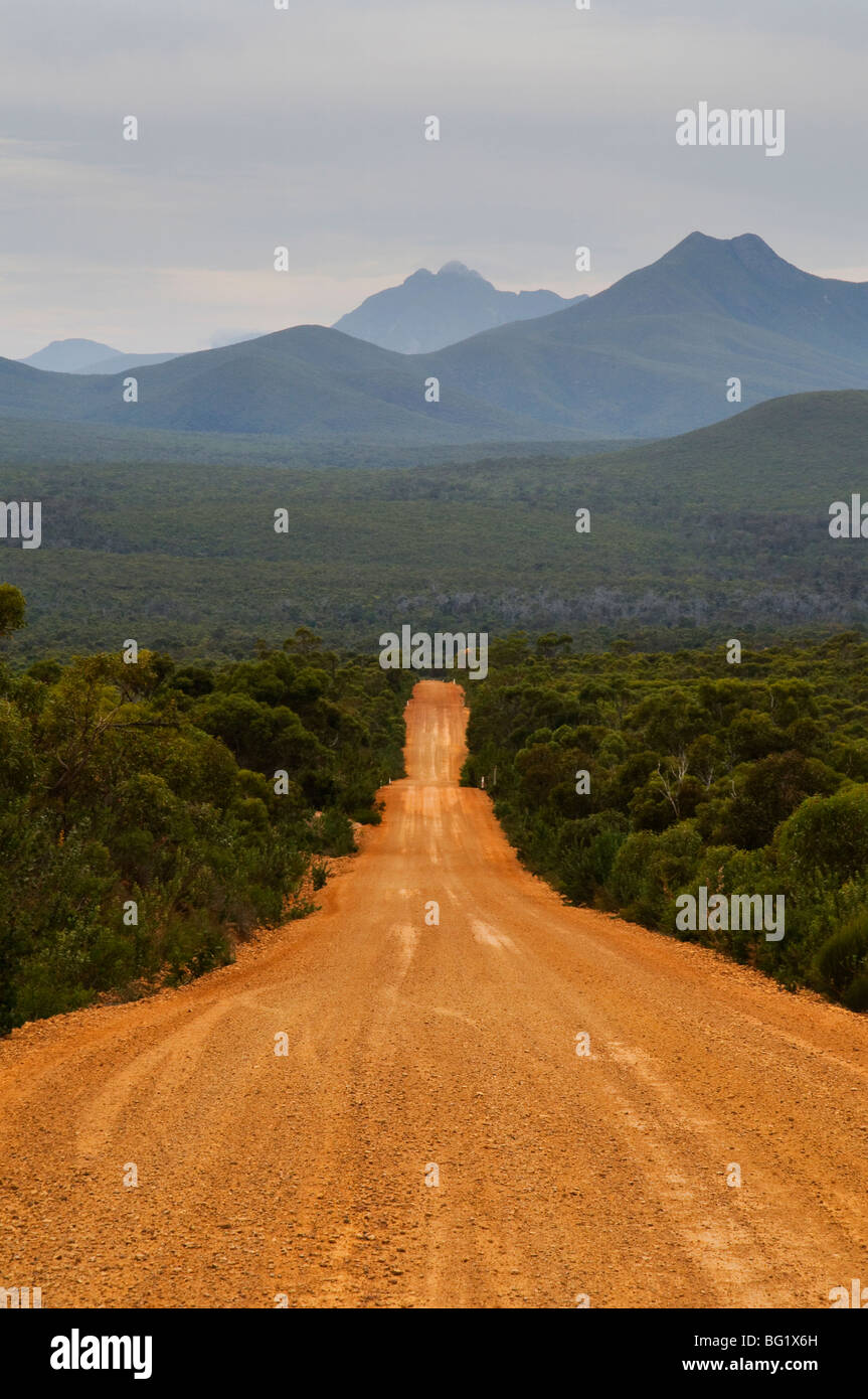 Gravel road, Stirling Range, Stirling Range National Park, Western ...