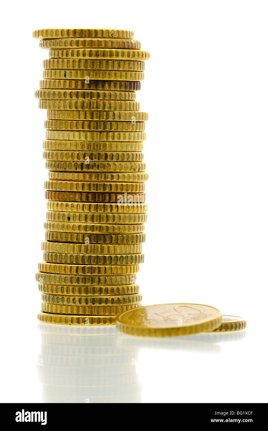 Stack of coins hi-res stock photography and images - Alamy
