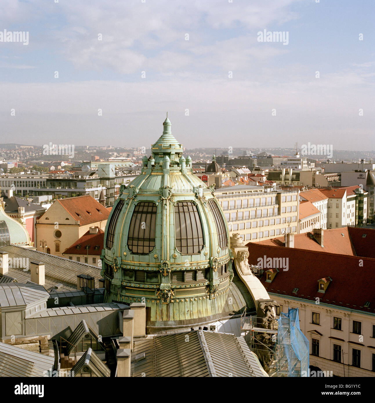 Municipal house prague hi-res stock photography and images - Alamy