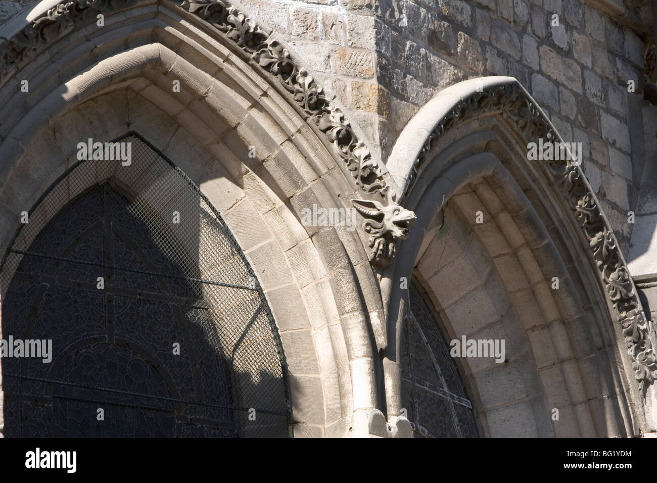 The Cloth Hall (Dutch: Lakenhal or Lakenhalle), of Ypres, Belgium Stock ...