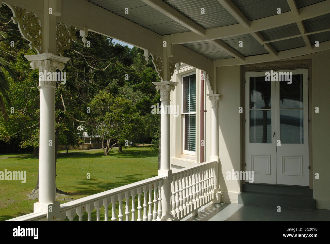 Mansion House, Kawau Island, New Zealand Stock Photo - Alamy