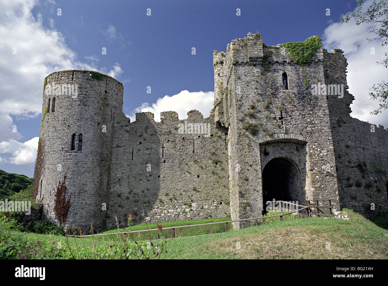 Manorbier Castle is a Norman castle located in the village of Manorbier ...