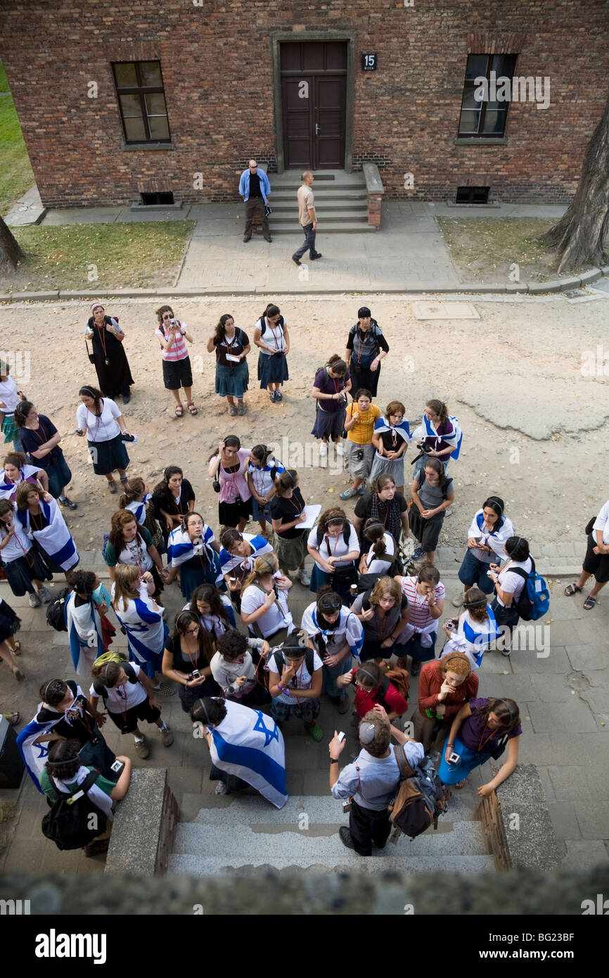 Children at a camp learning from guide hi-res stock photography and ...