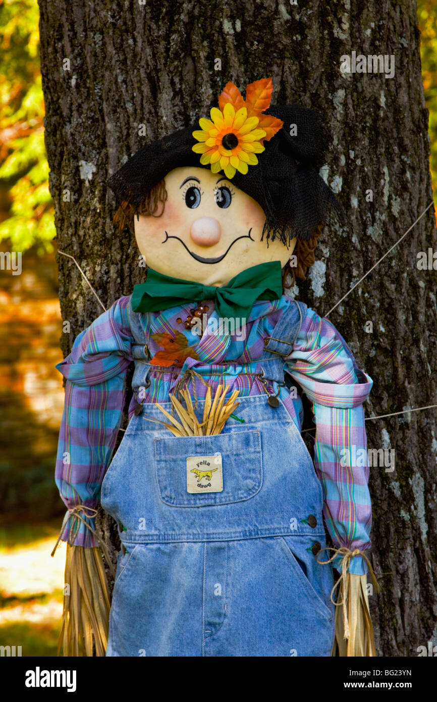 Scare Crow at the Homesteads in Crossville Tennessee, part of a autumn ...