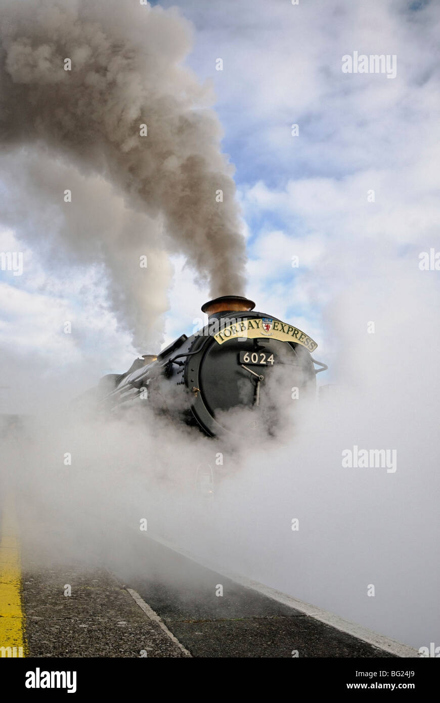 6024 king edward steam locomotive hi-res stock photography and images ...