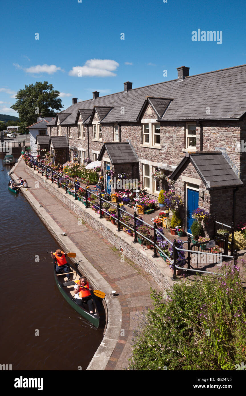 Brecon beacons canal boat hi-res stock photography and images - Alamy