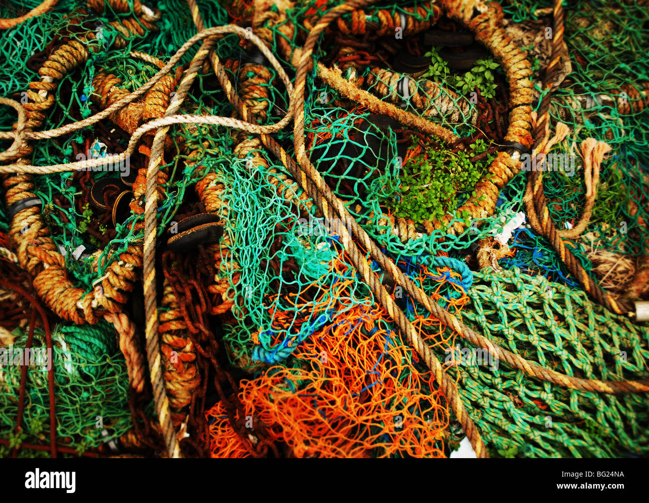 English Harbor Scene Stock Photo - Alamy