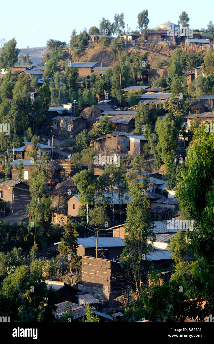 Rural village ethiopia housing hi-res stock photography and images - Alamy